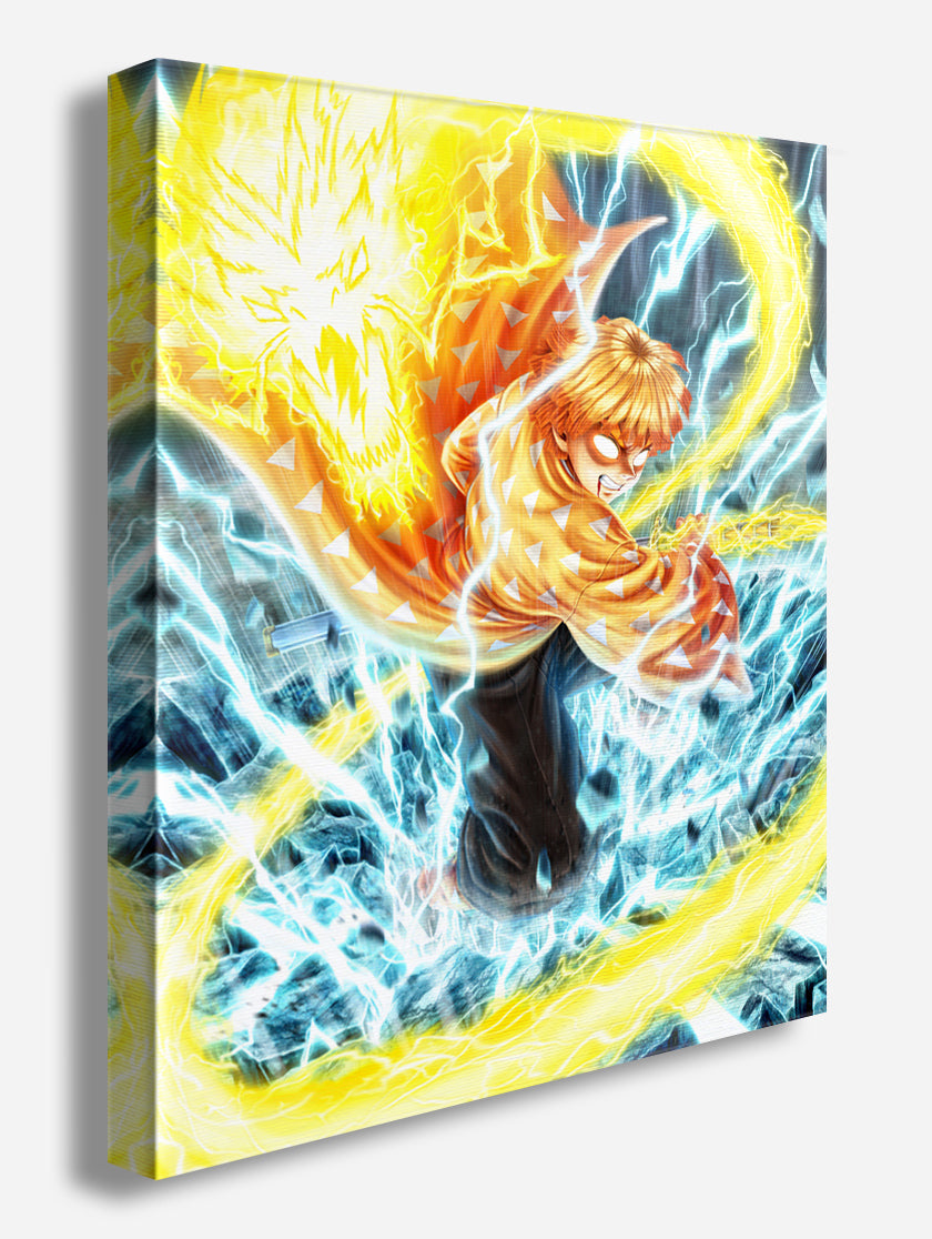 Thunder Breathing - Canvas – Art Roman Studio