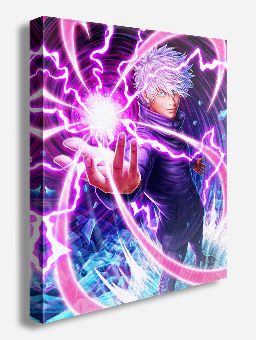 Limitless Purple - Canvas – Art Roman Studio